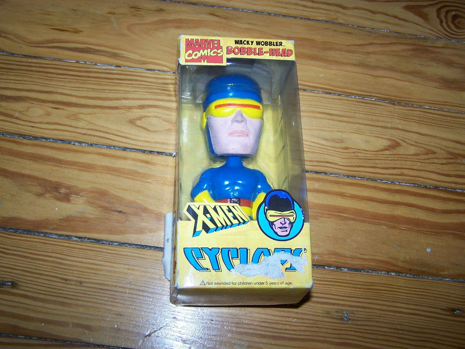 X-MEN ~ Cyclops 7" Wacky Wobbler / Bobble-Head Marvel Comics Figure ...