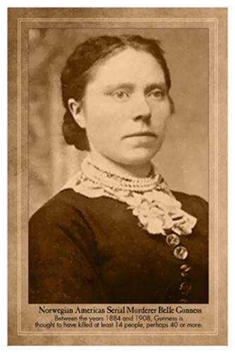 BELLE GUNNESS Serial Murderer Photograph A++ Reprint | eBay