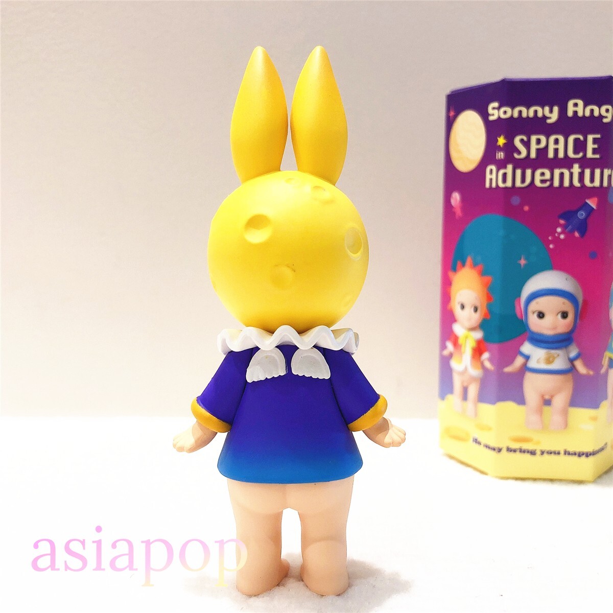 Authentic Sonny Angel Space Adventure Moon Rabbit mini figure Designer ...