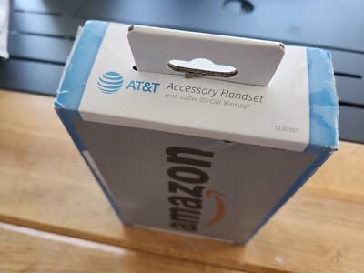 AT&T CL80107 Accessory Cordless Phone Handset Call Blocking Caller ID ...