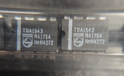 (1 PC) TDA1543/N2 PHILIPS Dual 16-bit DAC economy version I2S input ...