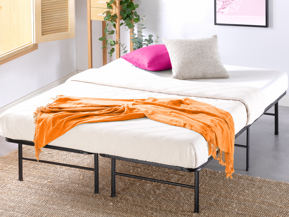 Tulo 13 inch high Metal Platform Bed Frame | No Box Spring Required | eBay