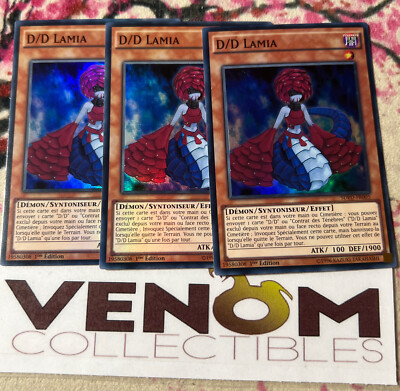 3x (M/NM) - *FRENCH* D/D Lamia - SDPD-EN005 - Super Rare - 1st Edition ...