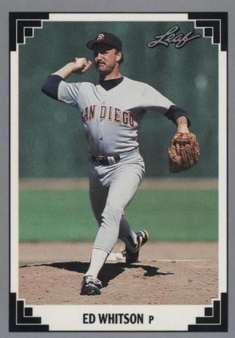 1991 Leaf - Ed Whitson #337 for sale online | eBay
