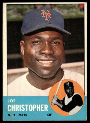 1963 Topps Joe Christopher : New York Mets #217 | eBay