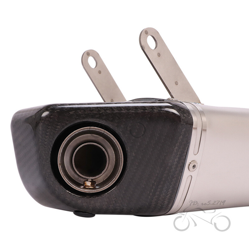 Slip for CF-Moto 650NK 400NK Modified Exhaust Tips Carbon Muffler Mid ...
