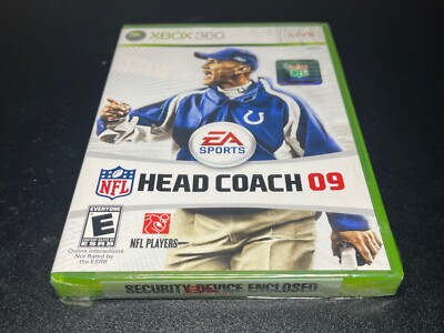 NFL Head Coach 09 XBOX 360 2008 🔥Fast Shipping🔥New Factory Sealed ...