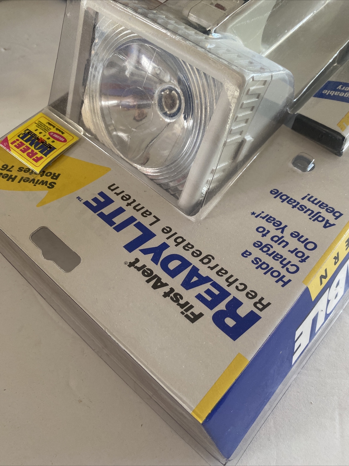 Vintage Rare First Alert Ready Lite Rechargeable Swivel Head Flashlight ...