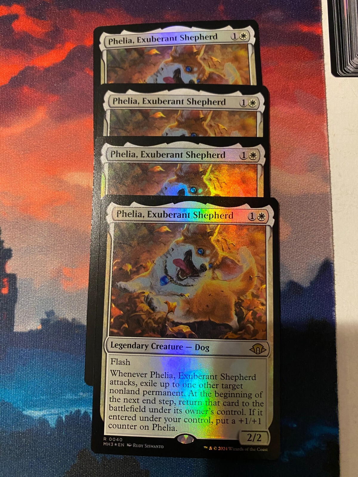 MTG Modern Horizons 3 Phelia Exuberant Shepherd Foil x 4 | eBay