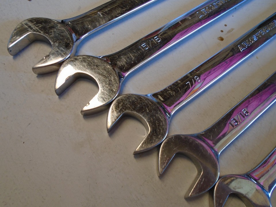Armstrong Tools USA GMTK 12pc SAE Combination Wrench Set 5/16" - 1" | eBay