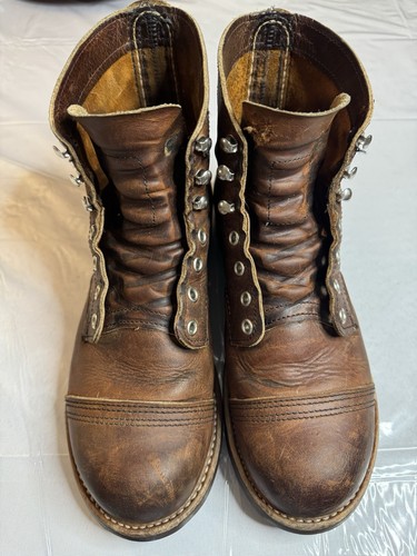 Red Wing Shoes Iron Ranger Heritage 8085 Men's Copper Rough Tough Size ...
