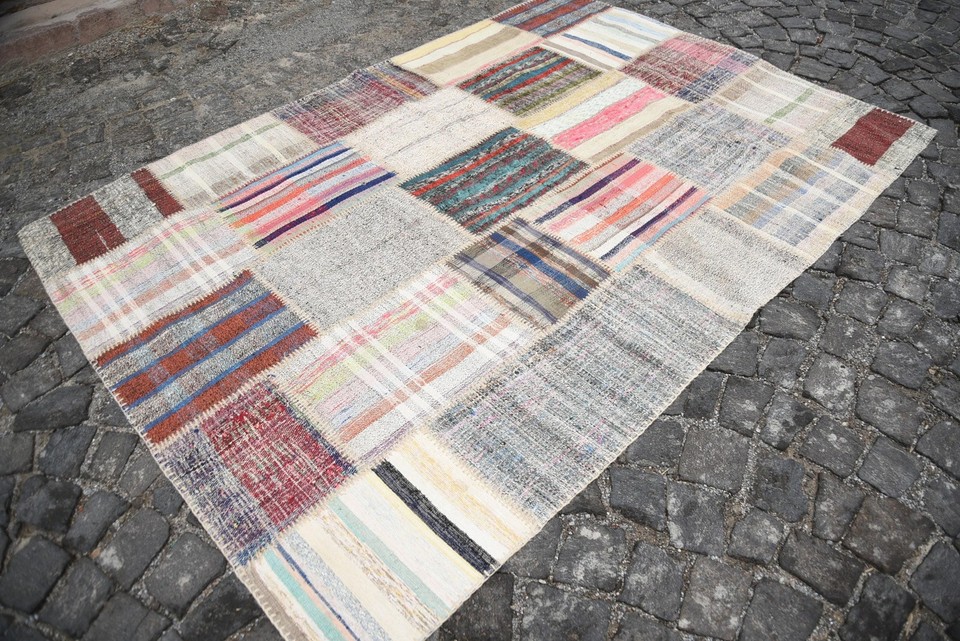 Decorative Rug, Elegant Ombré Design 5,6x7,6 ft | eBay
