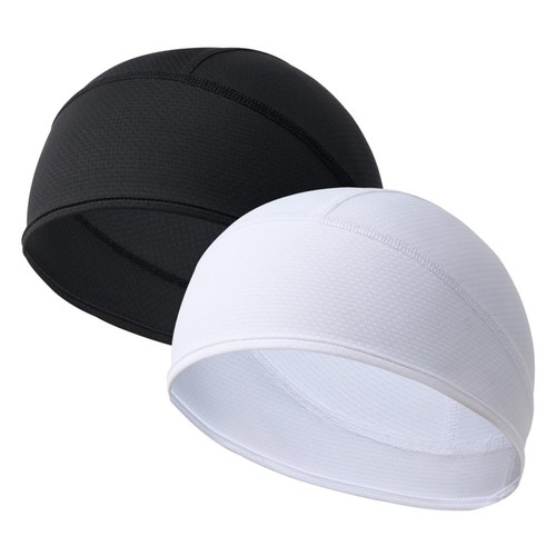 2 Pieces Skull Cap for Men Women Helmet Liner Cooling Hat Beanie ...