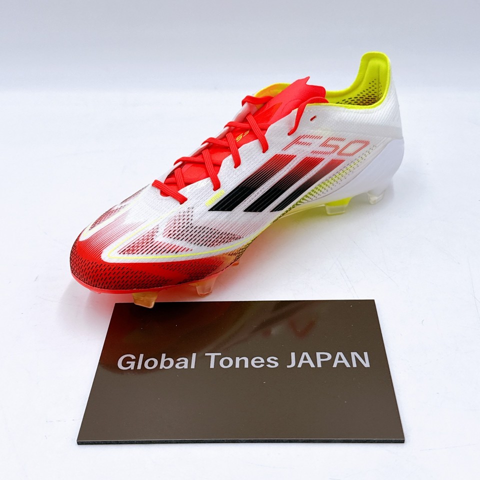 adidas F50 Elite FG IE1206 White Black Solar Yellow Men’s Soccer Cleats ...