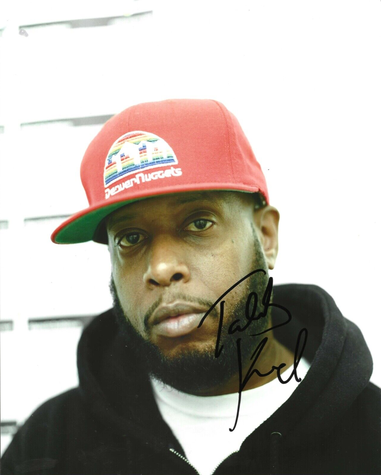 TALIB KWELI RAPPER SIGNED AUTOGRAPHED 8x10 PHOTO EARDRUM MOS DEF KANYE ...