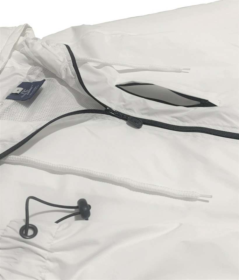 Men’s 2-Piece Jogger Tracksuit Windbreaker Mesh Lined Jogging Suit GYM ...