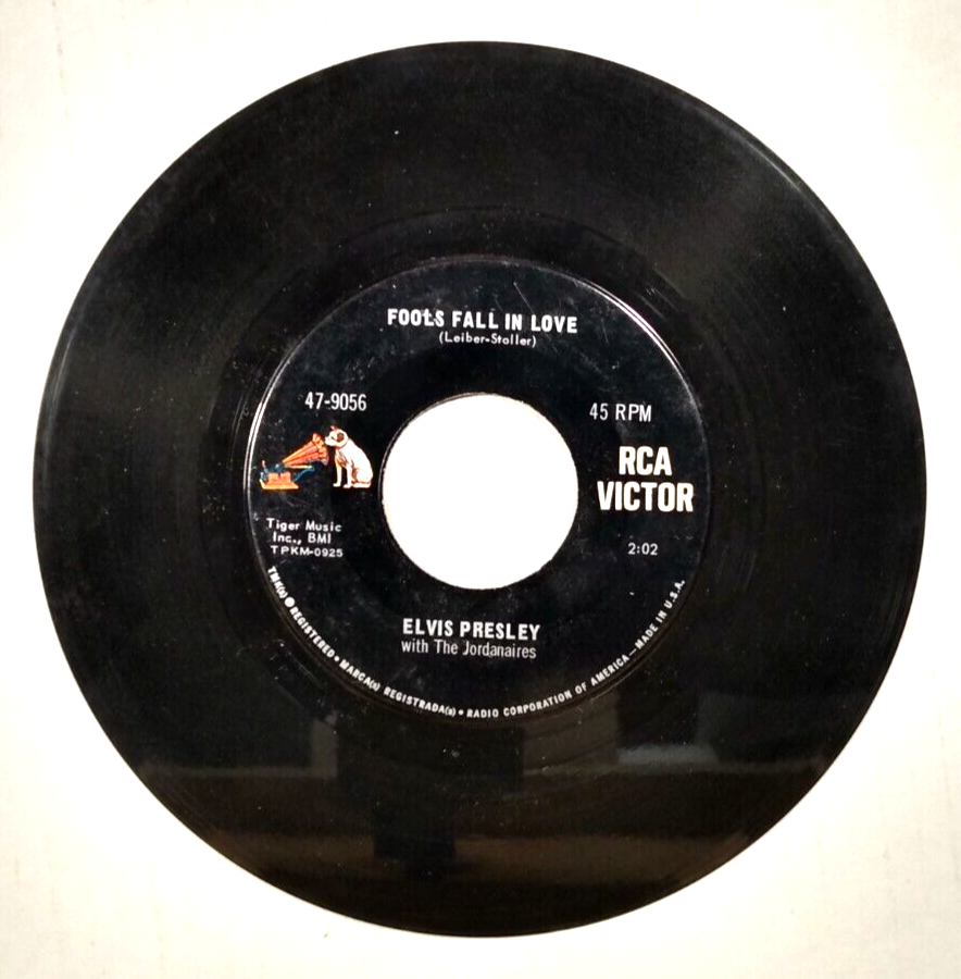 Elvis Presley - Indescribably Blue / Fools Fall In Love - 1966 - 45 RPM ...