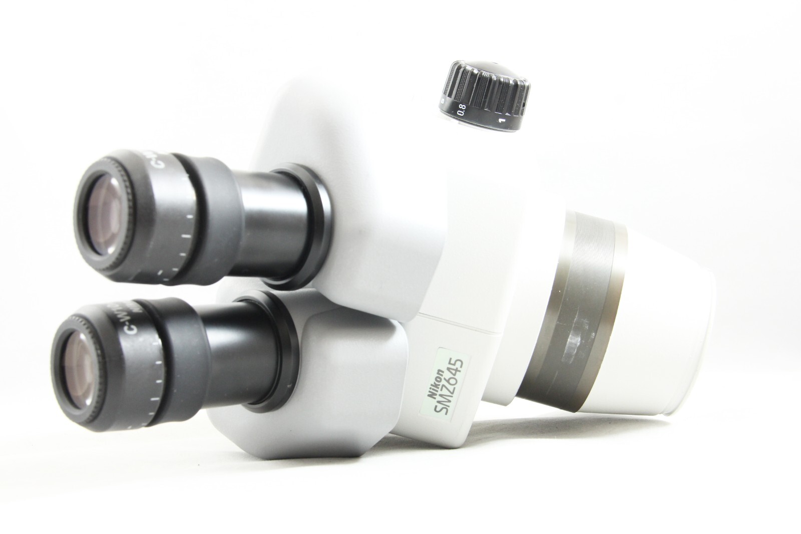 Nikon SMZ645 Stereo Microscope with Stand and Pair C-W 10x B/22 ...