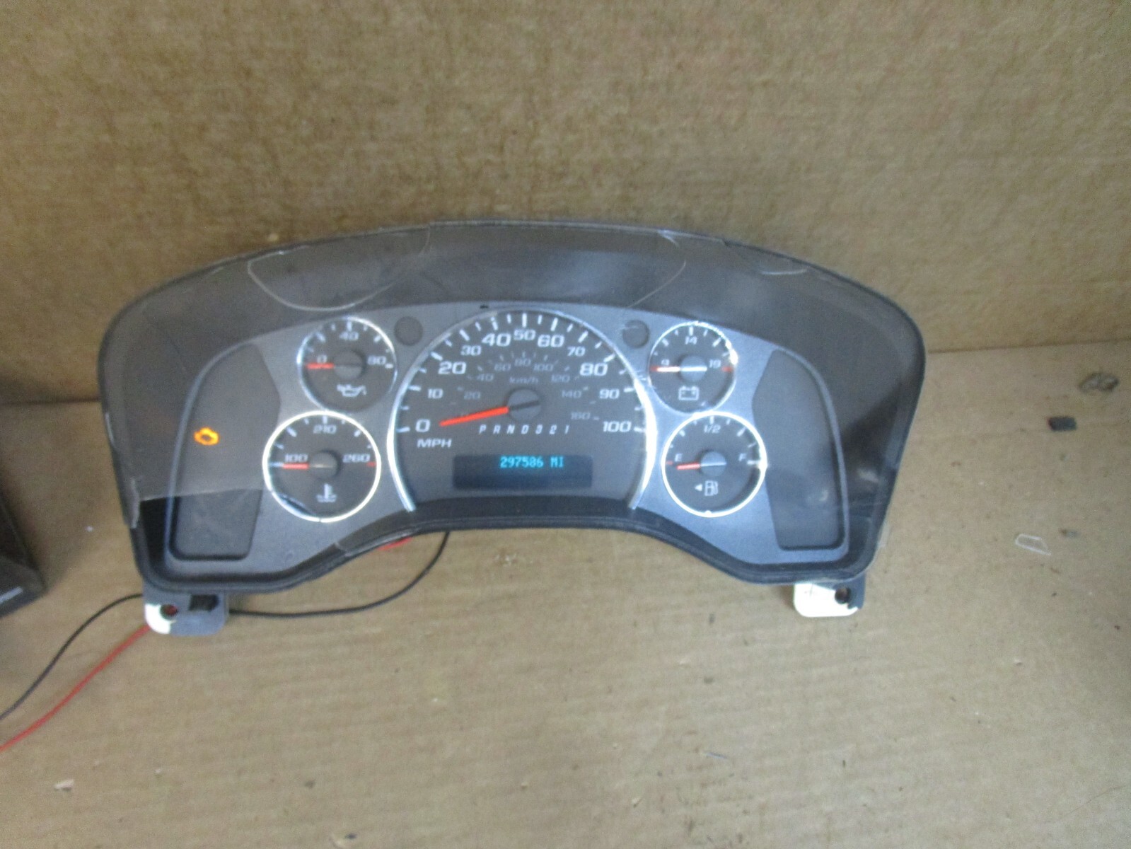 08 09 10 Chevy Express 2500 Speedometer Instrument Cluster 297k Miles ...
