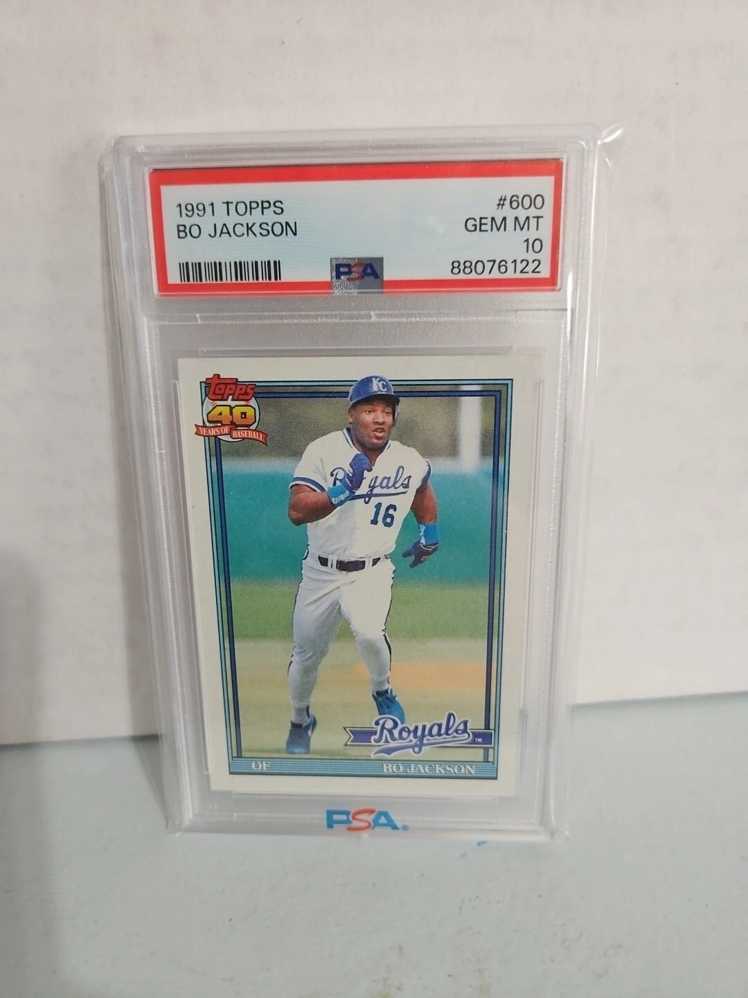 Bo Jackson 1991 Topps #600 Base Price Guide - Sports Card Investor