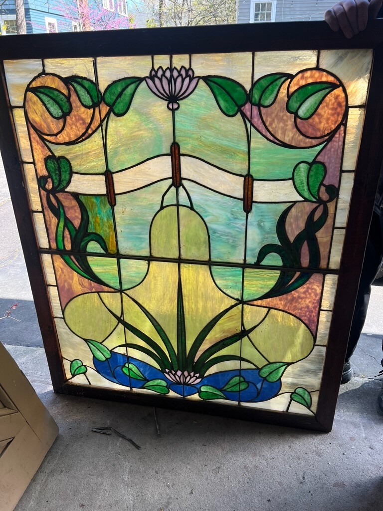 Lily Pad Stained Glass Pattern The "Dragonfly, Lily Pad And Lotus