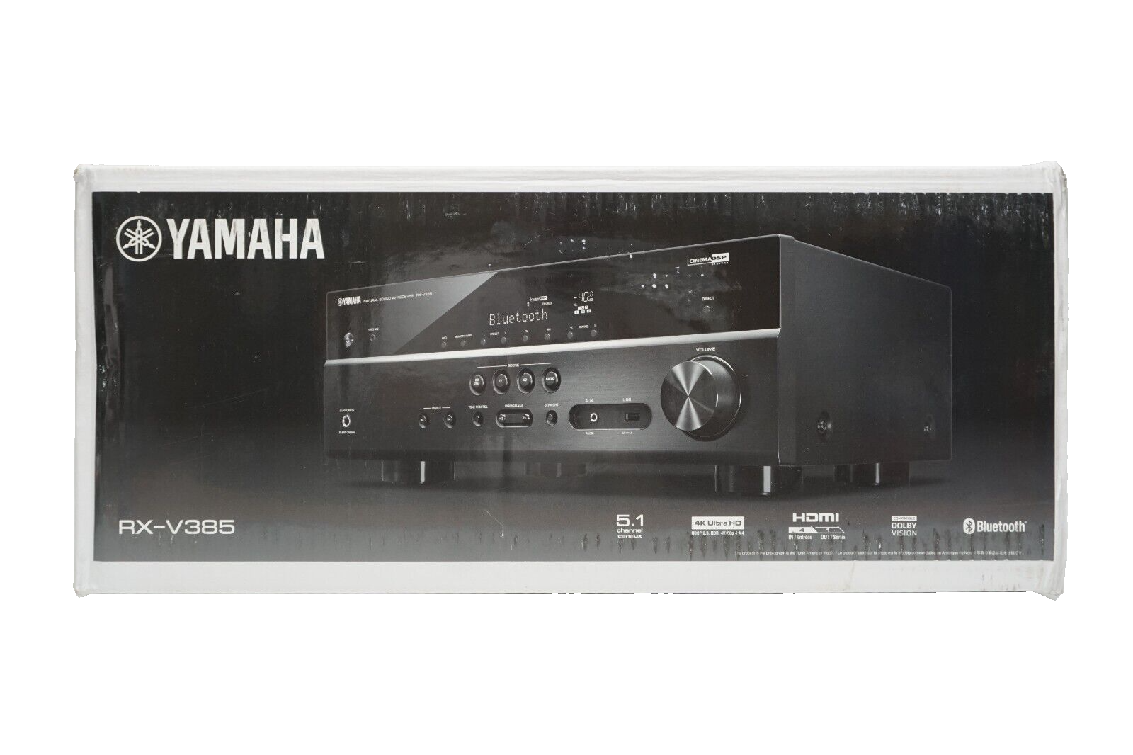 Yamaha Rx-v385 5.1-channel 4k Ultra HD AV Receiver for sale online | eBay