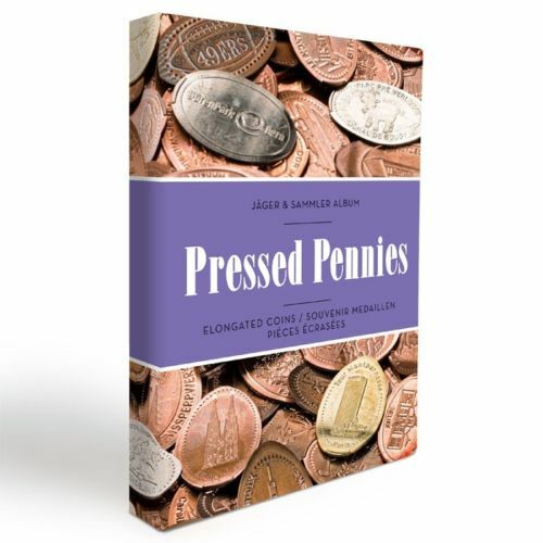 Pressed Penny Coin Holder Mini Album Book 4.5x5.75 Case w/ 8 Page Sheet ...