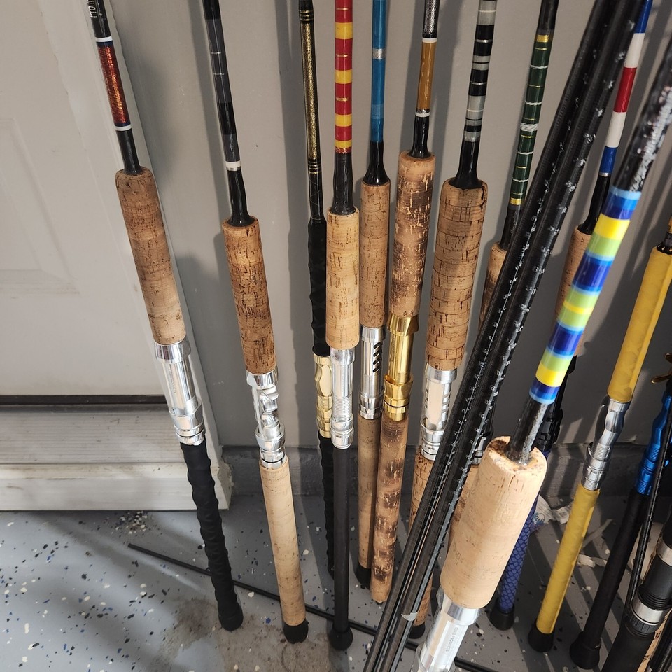 Custom Handmade Saltwater & Freshwater, fishing rods, inquire, Great ...