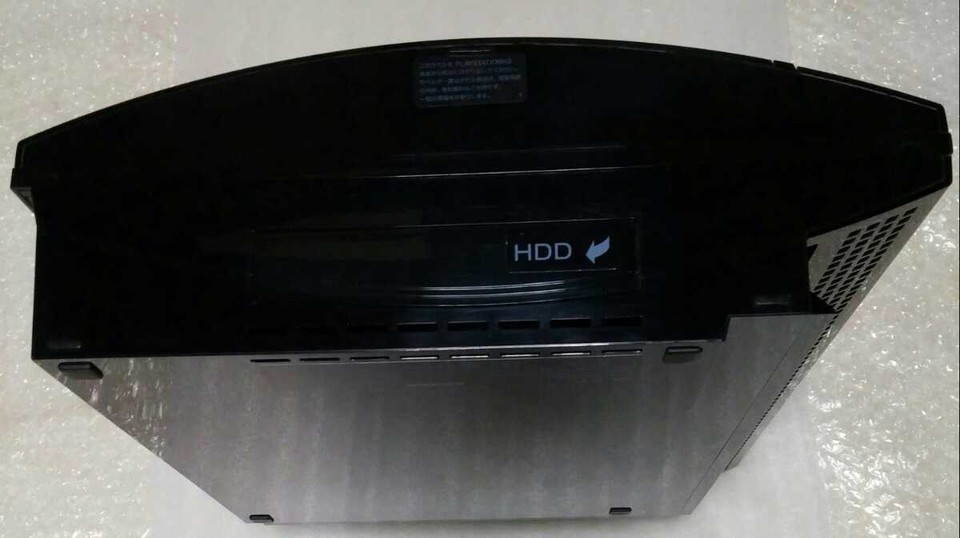 PS3 Clear Black CECHB 20GB Console Full Accessories PlayStation 3 Fat ...