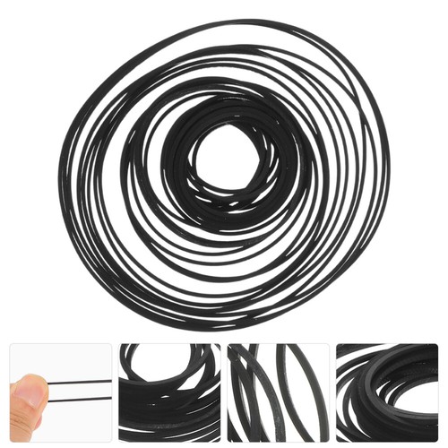 90 Pcs Radio Tape Belt Record Player Rubber Cassette Machine Belts | eBay