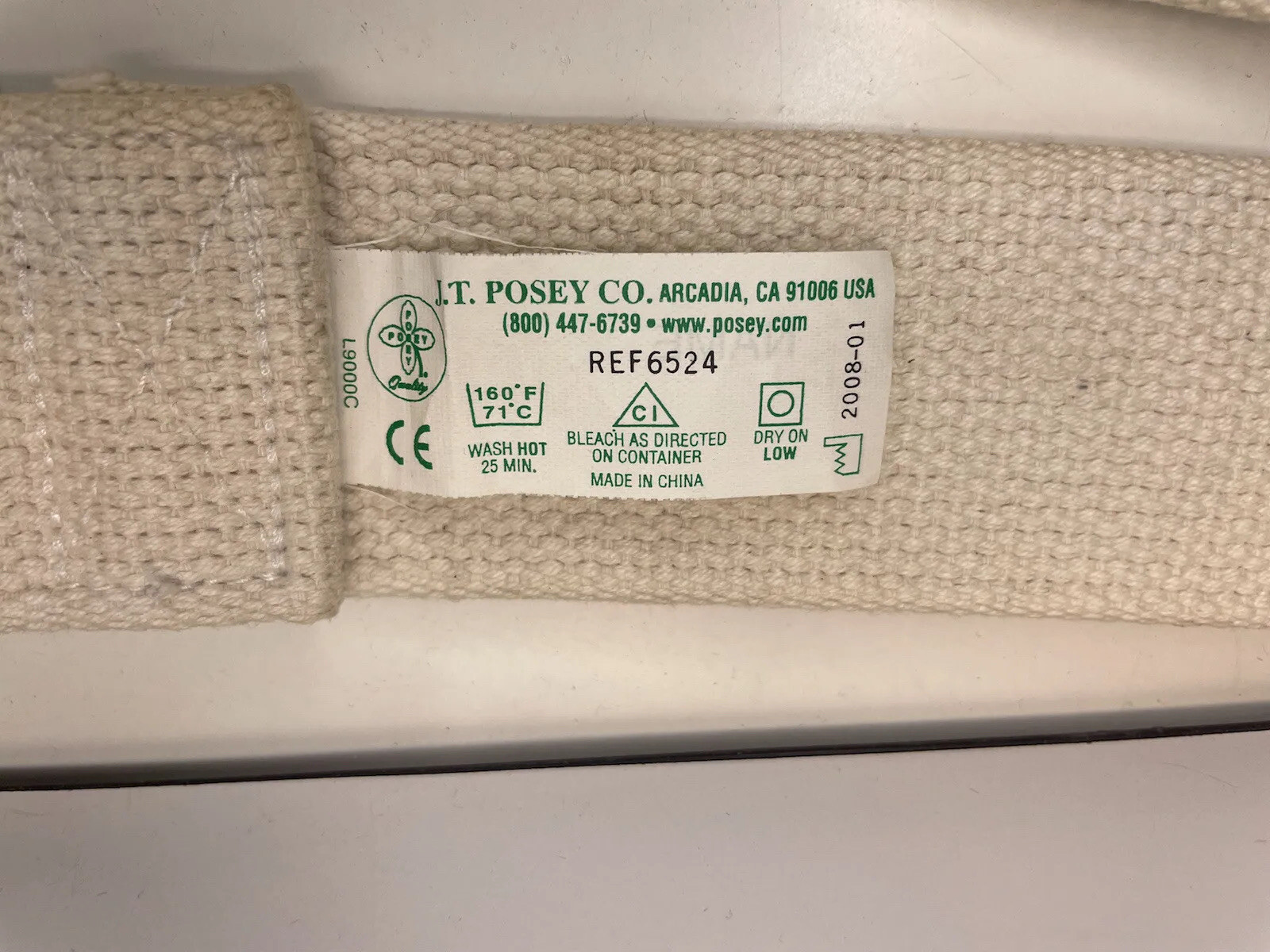 J. T. Posey 51 Inches White 6524 VNTG Belt, Adjustable Slide Buckle, | eBay