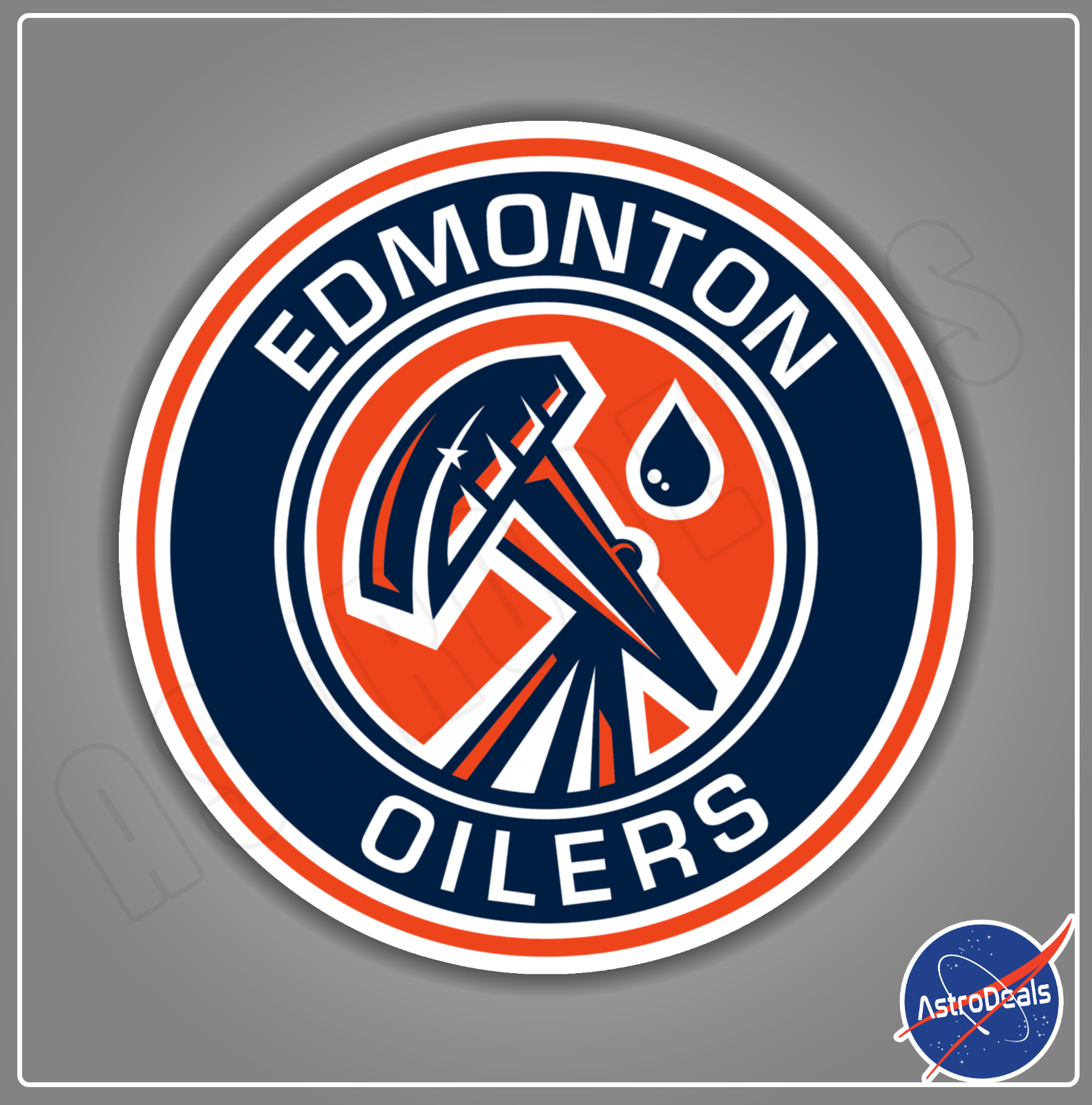 Edmonton Oilers NHL Ice Hockey Logo Sticker Decal *Size: 3"-12"* | eBay