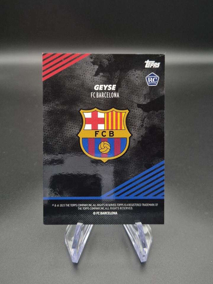 Topps FC Barcelona Women Winners Team Set 2023 - Geyse Ferreira ...