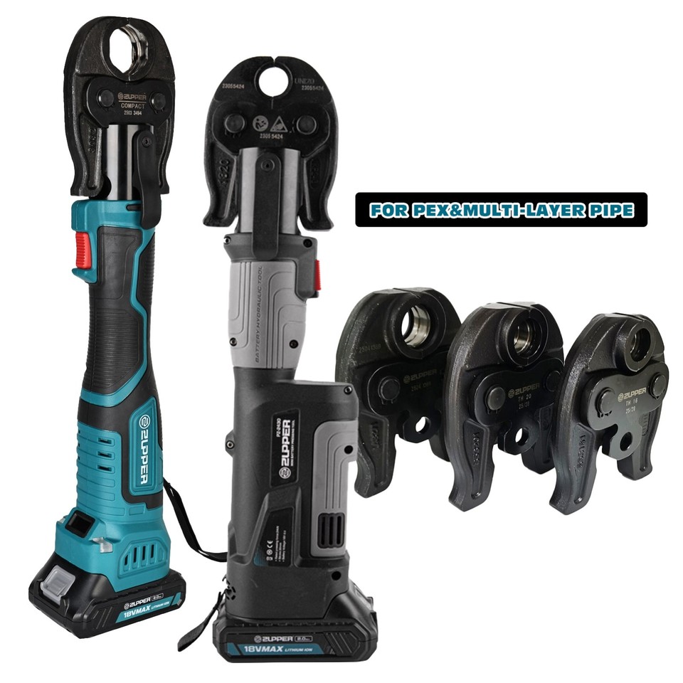 Zupper Jaw Plumbing Press Tool 24KN TH Jaws Pex Pipe for MP2430 PZ2430 ...