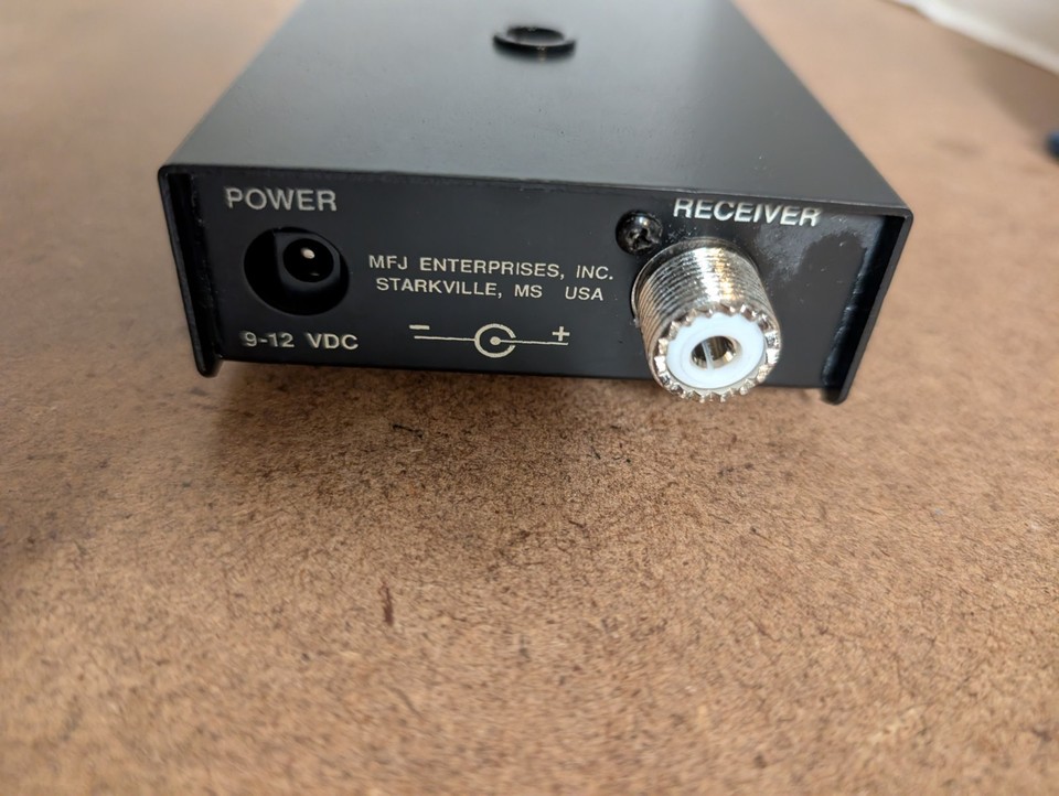 USED MFJ-1022 Active Antenna LF HF VHF (300kHz to 200MHz) **READ** | eBay