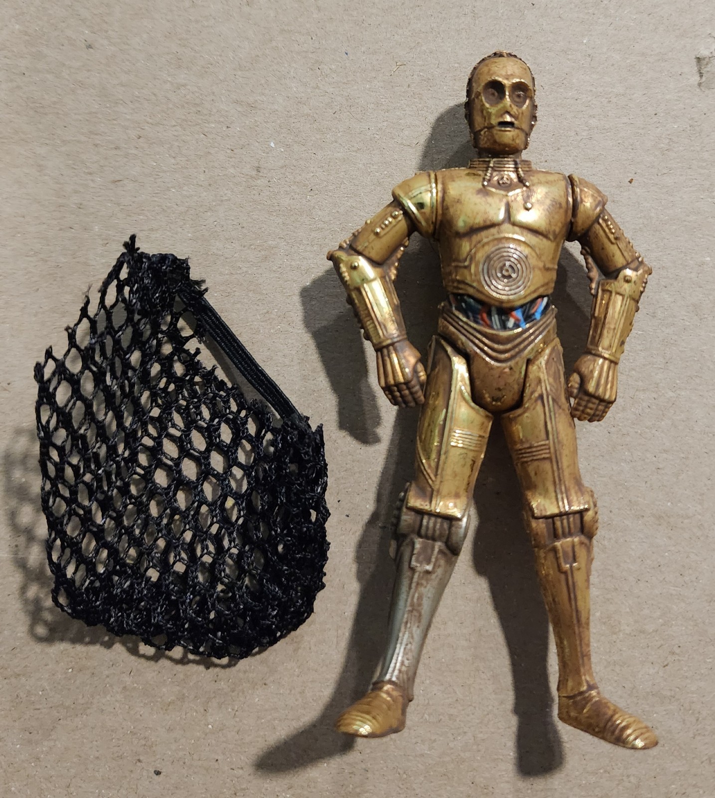 C-3P0 w/ Cargo Net STAR WARS Power of the Force 1998 | eBay