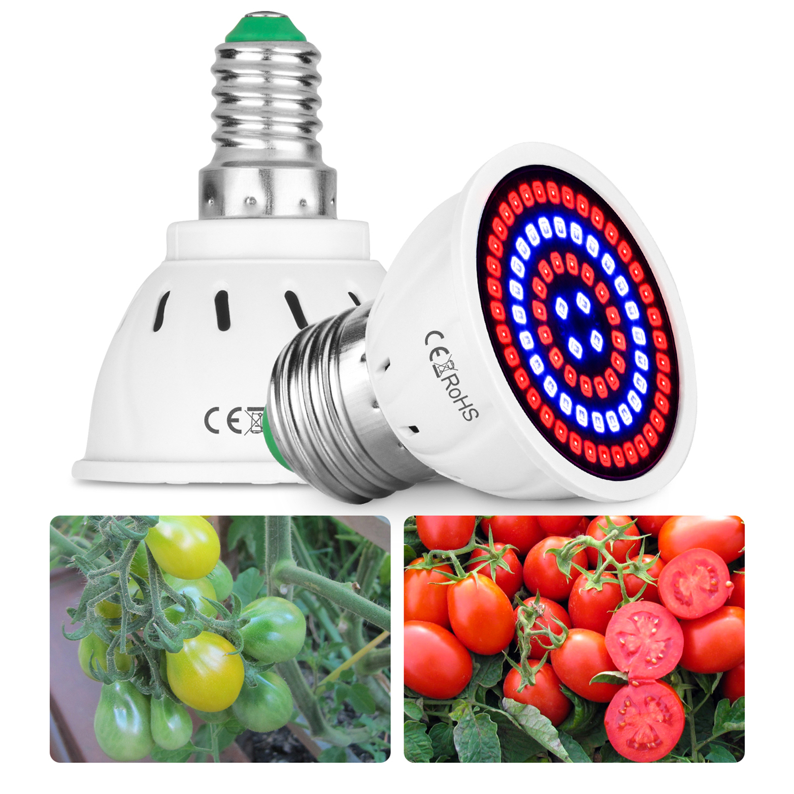 E27/e14/b22/gu10/mr16 Led Grow Lamp High Temperature Resistance Promote ...