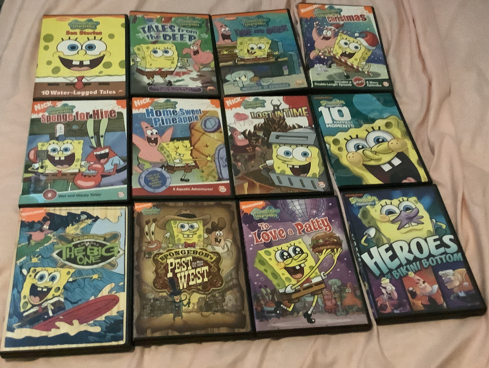 Lot Of Spongebob Squarepants DVDs | eBay
