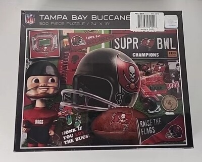NFL Tampa Bay Buccaneers Search Jigsaw Puzzle 500 Pieces 24" x 18 ...