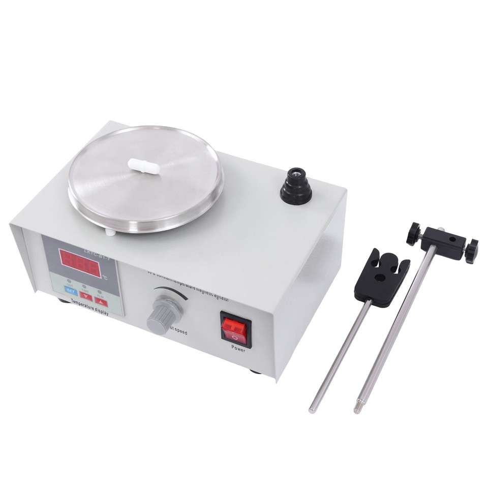 85-2 Hot plate Magnetic Stirrer Lab Stirring Digital Heating Mixer W ...