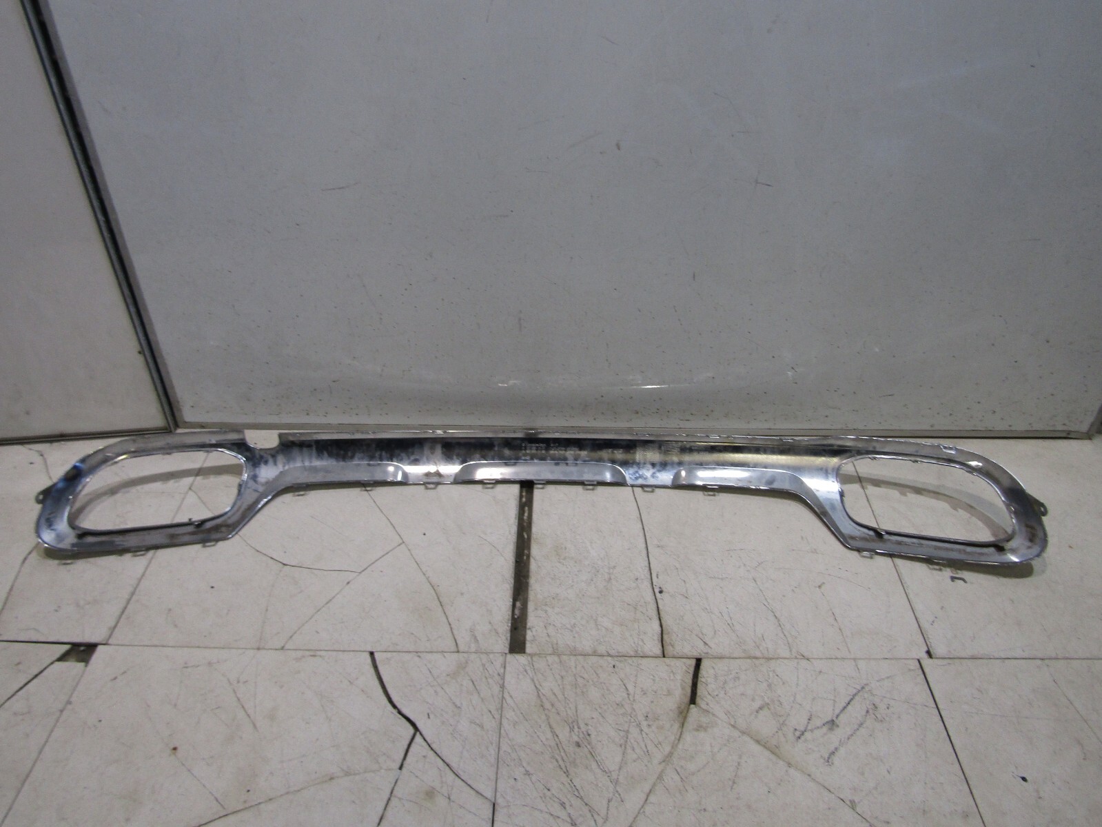 19 On Mercedes GLE V167 AMG Rear Bumper Lower Chrome Cover A1678852803 ...