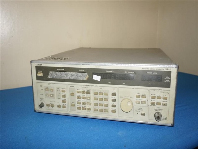 Leader 3220 Standard Signal Generator for Parts for sale online | eBay