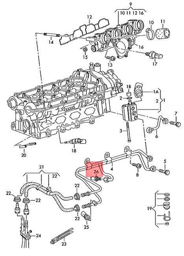 Genuine Pressure Relief Valve VW CC Eos Golf R32 GTI Rabbit Passat ...