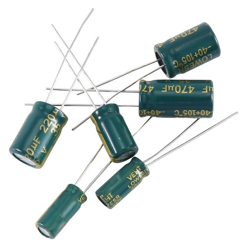 925pcs Aluminum Electrolyte Capacitor High Frequency Inline Kit 36 ...