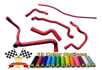 Fit Mercedes-Benz 190E W201 1.8/2.0/2.3L 1982-1993 Silicone Hoses RED ...