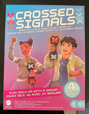 Mattel Crossed Signals Electronic Game 1-4 Players New Sealed | eBay