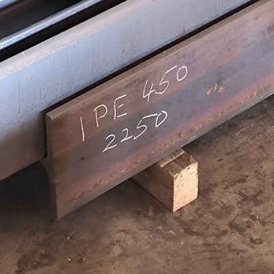 IPE 450 Stahlträger Doppel T Träger Formstahl IPE Stahlträger; 2250 mm | eBay.de