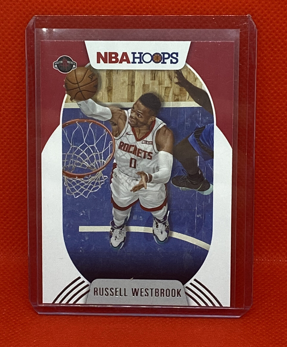 Russell Westbrook 2020-21 Panini NBA Hoops #60 Houston Rockets | eBay