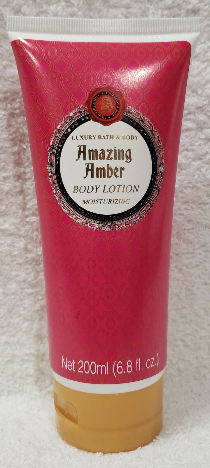 Luxury Bath & Body AMAZING AMBER Body Lotion Moisturizing Soul 6.8 oz ...