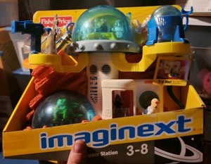2008 Fisher Price Mattel Imaginext Moon Space Station | eBay